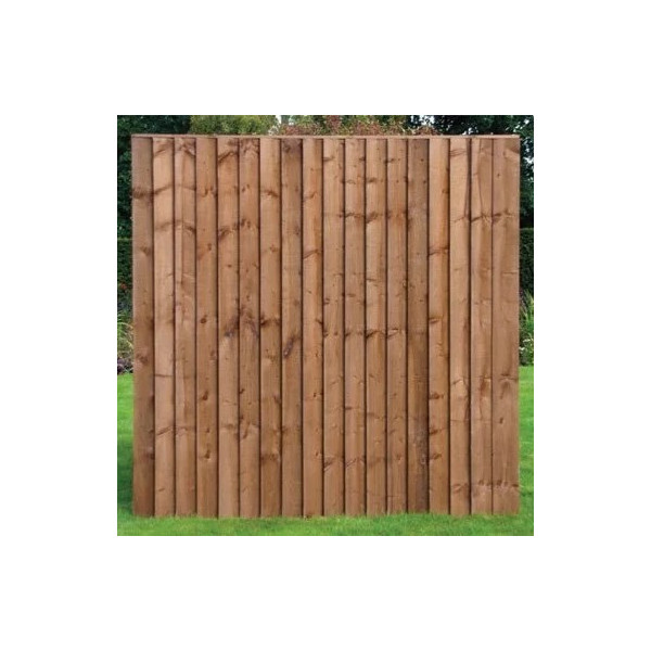 0.91 x 1.83 Heavy Duty Fully Framed Closeboard Treated Fence Panel